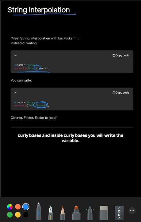 Unlocking The Power Of String Interpolation In Javascript Coding