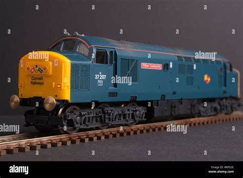 Class 37 Diesel Locomotive Br Blue Livery William Cookworthy Stock
