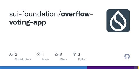 Github Sui Foundationoverflow Voting App