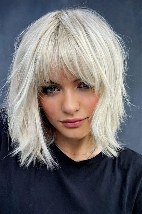 12 Trendy Choppy Bob With Bangs For A Modern Beachy Style Coif Craft