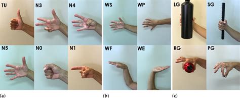 figure 1 from on the use of fuzzy and permutation entropy in hand