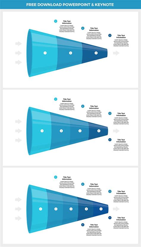 Horizontal Funnel Chart Template Free Download