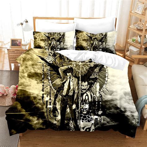 Death Note Old Bedding Set Death Note Shop