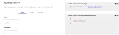 Manifest Generator Right To Left Updates · Issue 582 · Pwa Builder