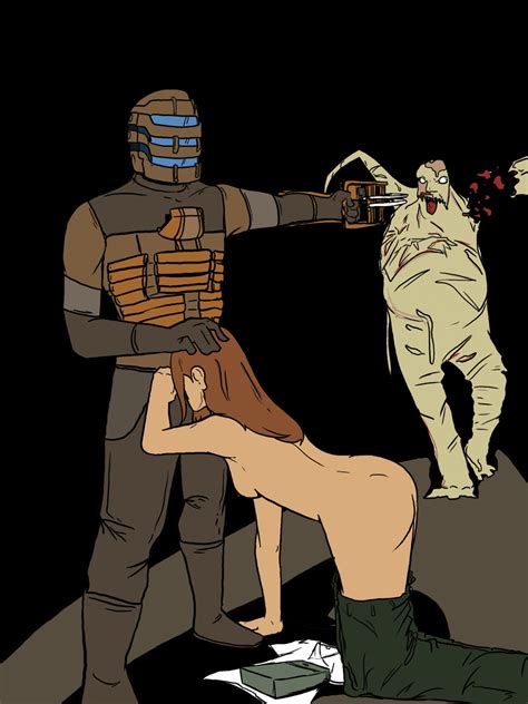 Rule 34 1girls Blowjob Dead Space Fellatio Female Hand On Anothers Head Hand On Head Implied