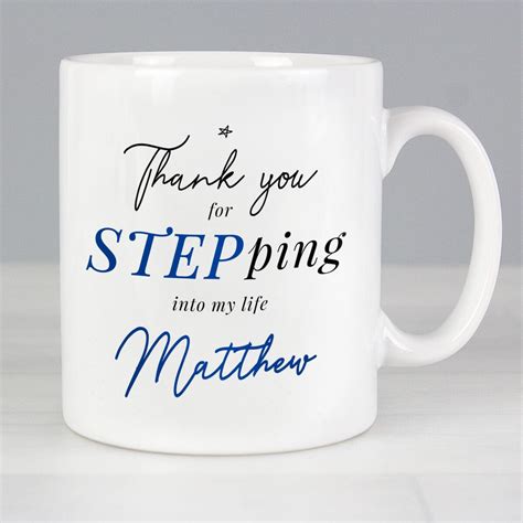 Personalised Step Dad Mug Foryouie