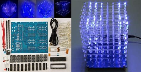 Thursdays Deal 8x8x8 Led Cube Diy Kit For 16 99 Maker Advisor