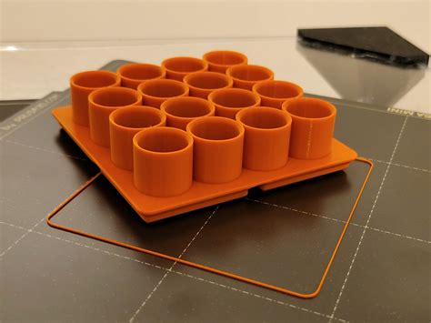 Gridfinity 16aa Battery Holder By Christopher Rich Download Free Stl Model