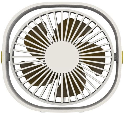 Qushini Mini Desk Fan White Lojas Conforto Açores