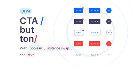 CTA Buttons PRO Figma UI Material UI4Free