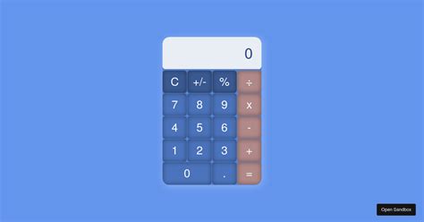 React Calculator Codesandbox