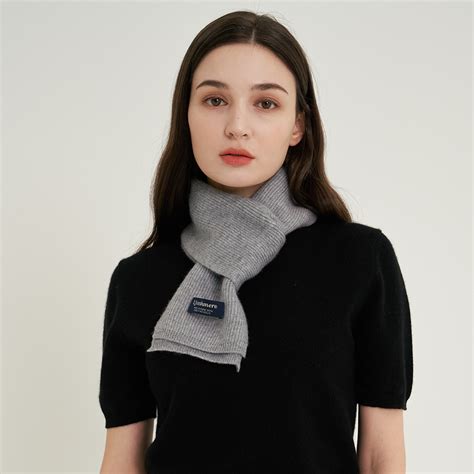 엘제이 베이직 골지 니트 머플러 에이블리