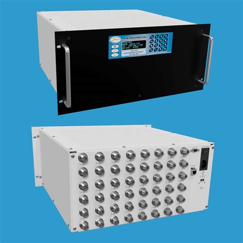 Assembly With 24 Attenuators 200 6000 Mhz 0 63db X 1db 50pa 846 Jfw Industries