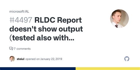 Rldc Report Doesnt Show Output Tested Also With Customer Top 10 List Report · Issue 4497