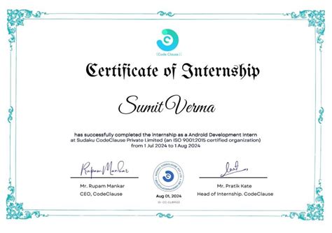 sumit verma on linkedin androiddevelopment flutter dart internship
