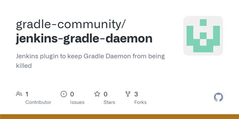 Github Gradle Communityjenkins Gradle Daemon Jenkins Plugin To Keep Gradle Daemon From Being