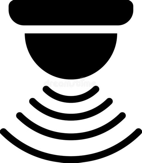 Motion Sensor Icon Movement Sensor Symbol In Flat Style For Your Web Site Design Logo App