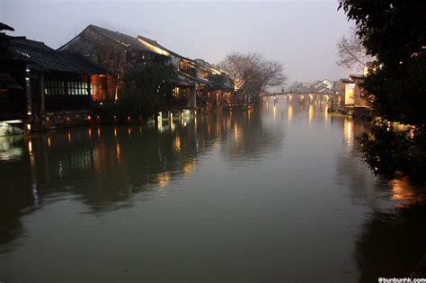 烏鎮西柵景區夜景 華東上海烏鎮杭州自助遊 旅遊景點主題公園介紹 笨笨網站超級論壇