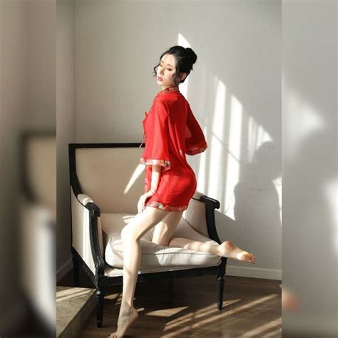 Thời Trang áo Lót Ren Cosplay Phong Cách Tân Nương Trung Hoa