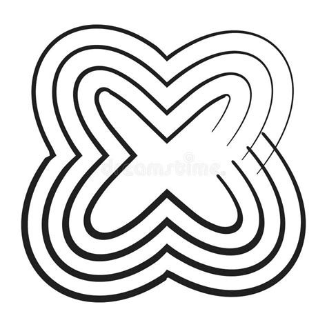 Concentric Radial Radiating Circles Element Vector Stock Vector Illustration Of Coil Ring