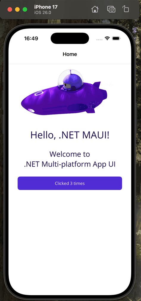 Net Maui 자습서 C의 첫 번째 다중 플랫폼 앱 Net