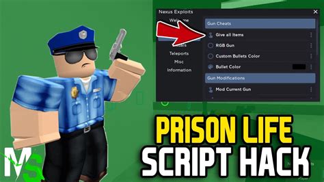 PRISON LIFE SCRIPT HACK Roblox MUITO FODA Auto Farm E Mais Funcionando 2022 YouTube
