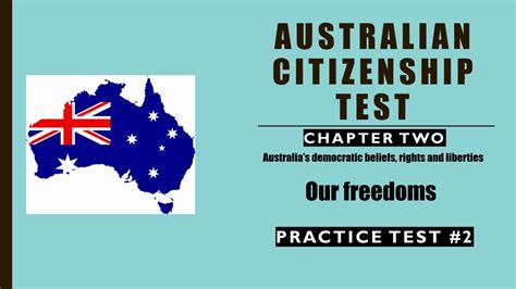 Australian Citizenship Test Chapter 2 Free Practice Test 2