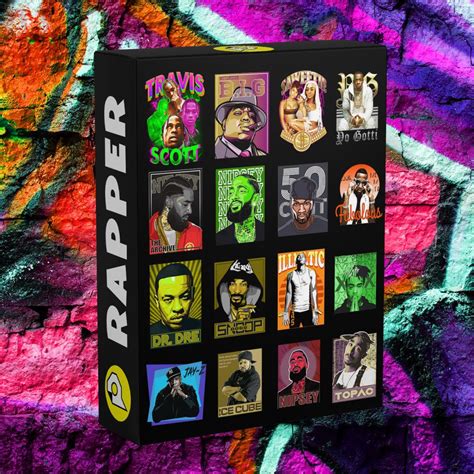 Rapper V1 Pixel Print Art