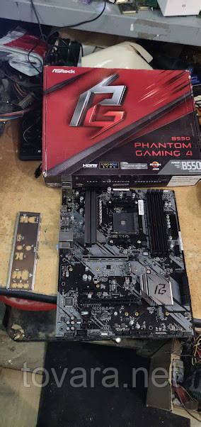 Мат. плата ASRock B550 PHANTOM GAMING 4 Socket AM4 B550 2xPCI-E HDMI ...