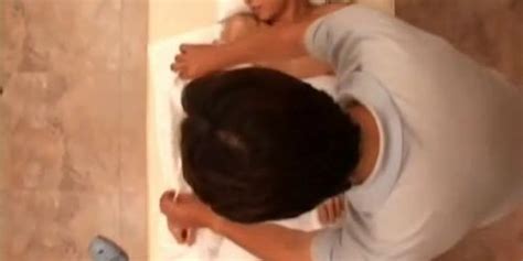 Topless Tan Oiled Up Japanese Milf Has Erotic Massage Sarah Lollypop Tnaflix Com