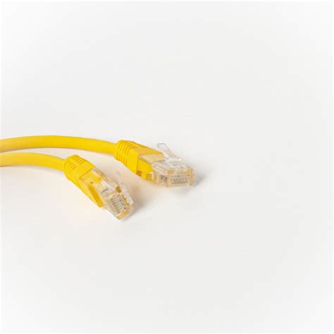 UniXtr Patch Cord Cat E Yellow M Compucable