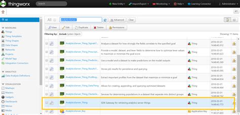 Solved Thingworx Analytics Predictive Analytics Model Gui Ptc Community