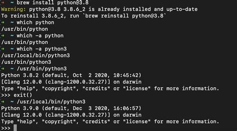 Macos Find Path Of Python Installed By Homebrew Stack Overflow