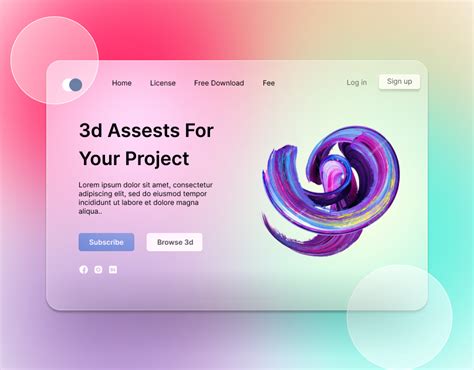 Glassmorphism UI On Behance
