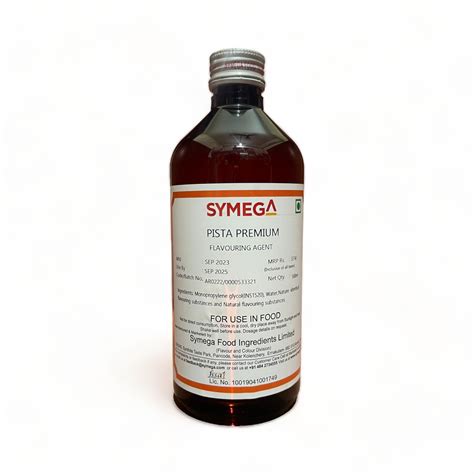 Symega Pista Premium Flavour 500ml Easy Bakes