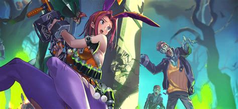 Kallens Halloween Artwork For Genesis Recode Featuring Ogi And Tamaki And Zombie Zero In The