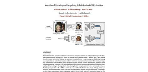 Clean Fid 修复fid计算中的不一致问题 懂ai