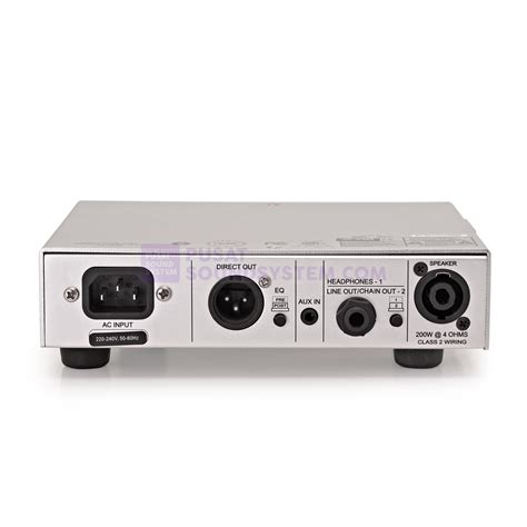 Jual Gallien Krueger Mb200 200w Ultra Light Bass Amp Head