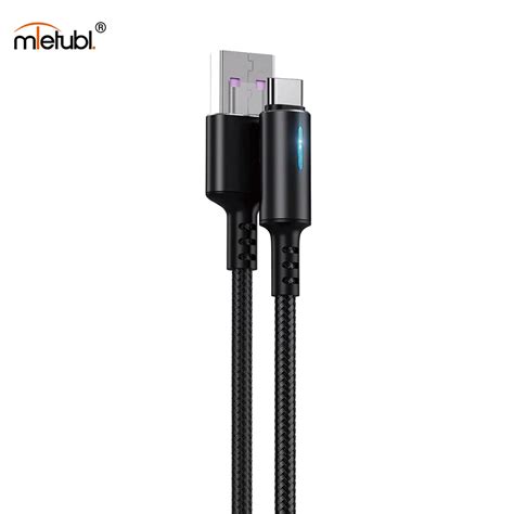 Usb Type C Type A дата кабель зі світлодіодною індикацією Mietubl Mtb Cc07 Id 1858286869