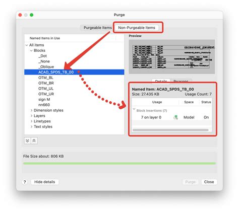 Solved How Do I Delete A Block Listed In The Blocks Palette From My Drawing Autodesk Community