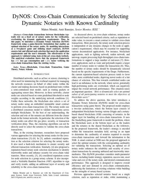 Ieeenetworkingletterscrosschaintransactions 21 Pdf Wireless Ad