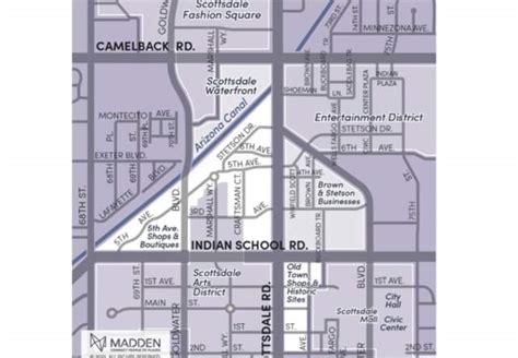 Map Of Downtown Phoenix Az