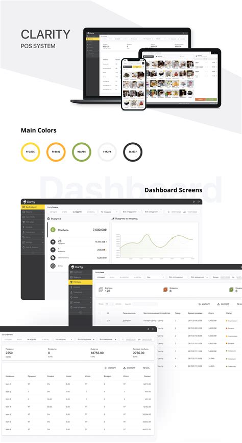 Clarity Pos System On Behance