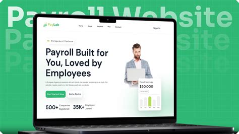 Payroll Services Website UI Design Figma Payroll Services Website UI Design Figma