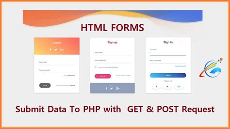 Html Forms Get Attribute Input Values Submit Data To Php With Get