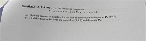 Solved Question 3 426pts Given The Following Two