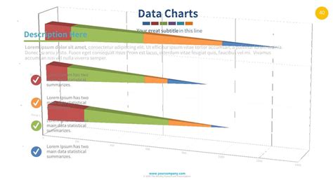 Bar Chart With Different Colored Arrows Google Slide Theme And Powerpoint Template Slidedocs