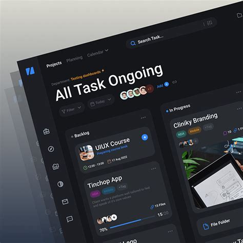 Task Manager UI Design Behance