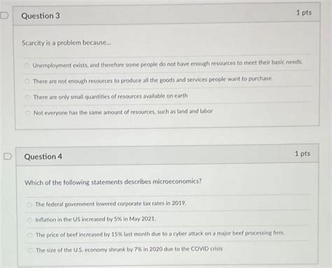Solved Which Of The Following Examples Represents The