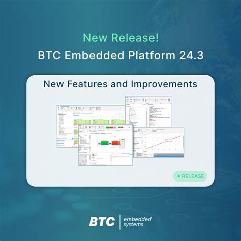 Btc Embedded Systems On Linkedin We Are Excited To Announce The Newest Release Of Btc